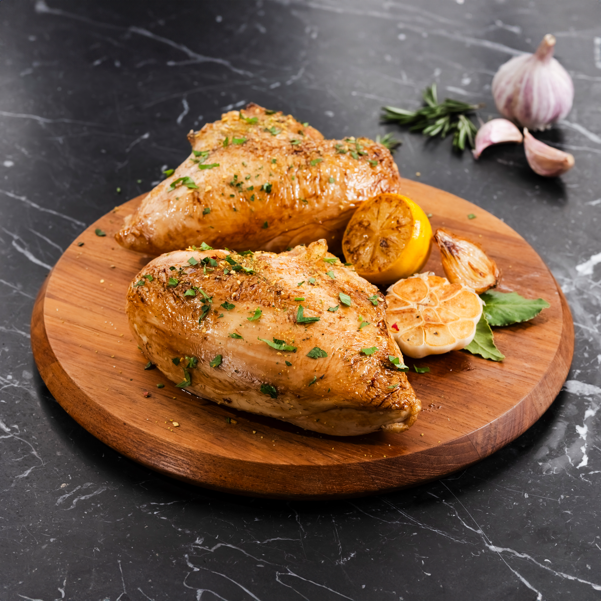 Bone-in Chicken Breast (Medium) - Sargent Farms – Sunrise Poultry