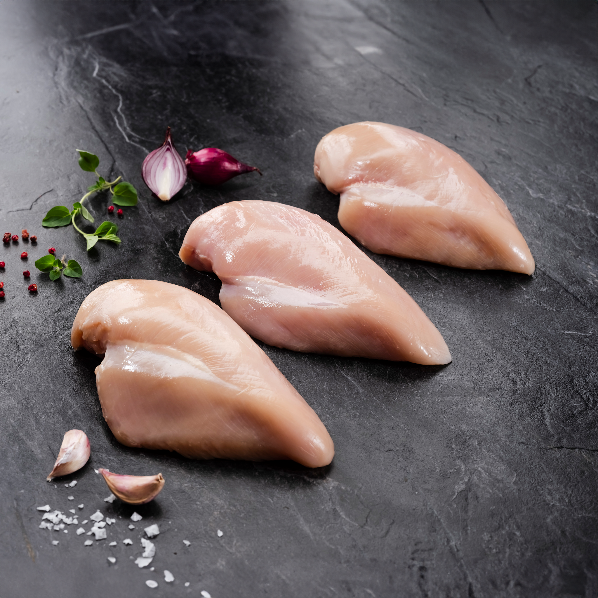 Fresh Skinless Boneless Chicken Breast (Large) – Sunrise Poultry