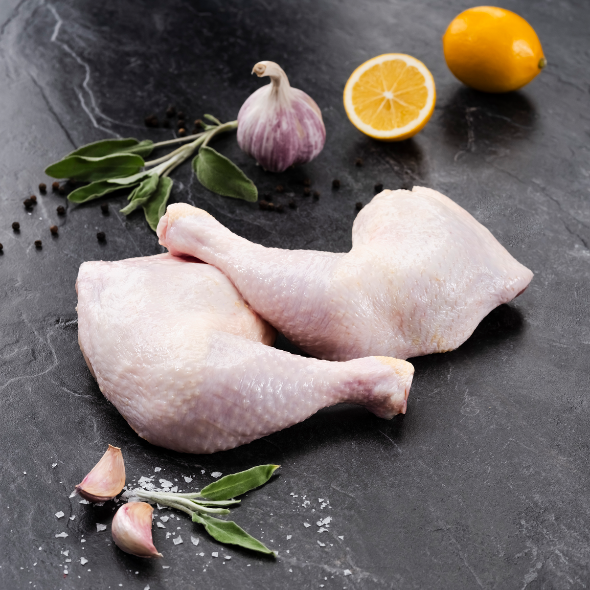 Fresh Chicken Leg Quarters (Medium) – Sunrise Poultry